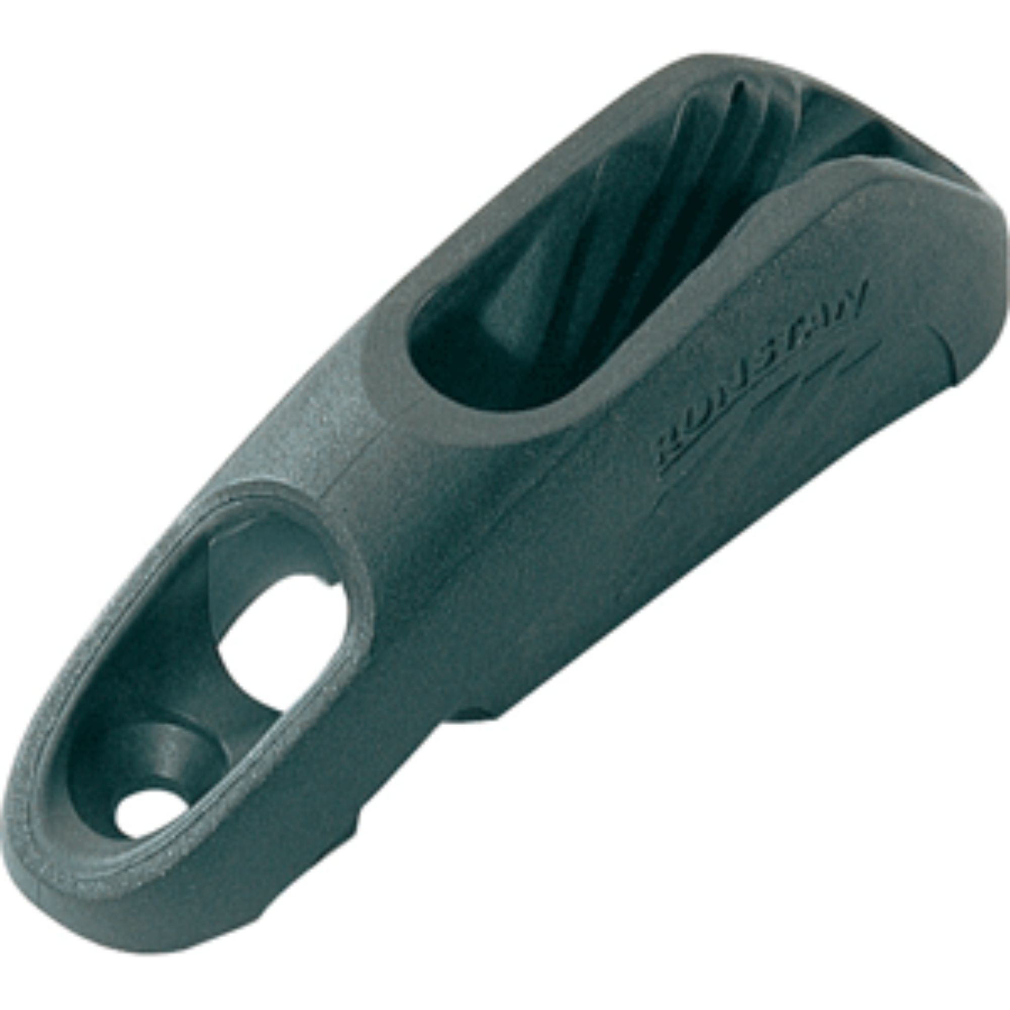 2" Green Contemporary Solid Curved V - Cleat Fairlead | Christmas Central
