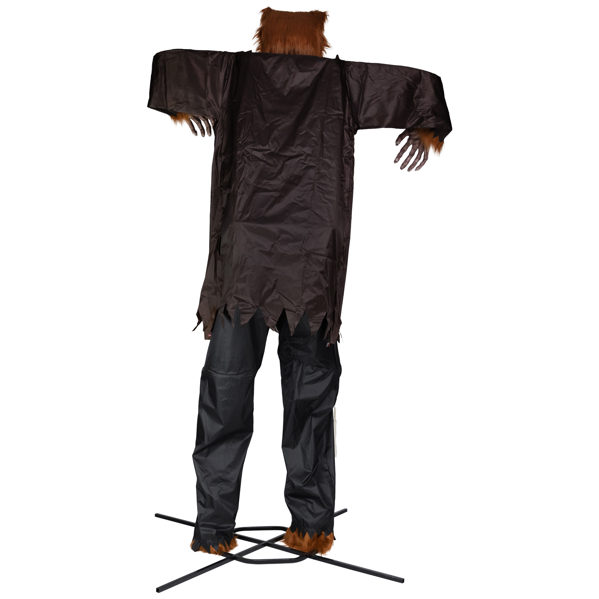 Huge Lighted & Animated Talking Werewolf Commercial Outdoor Halloween ...
