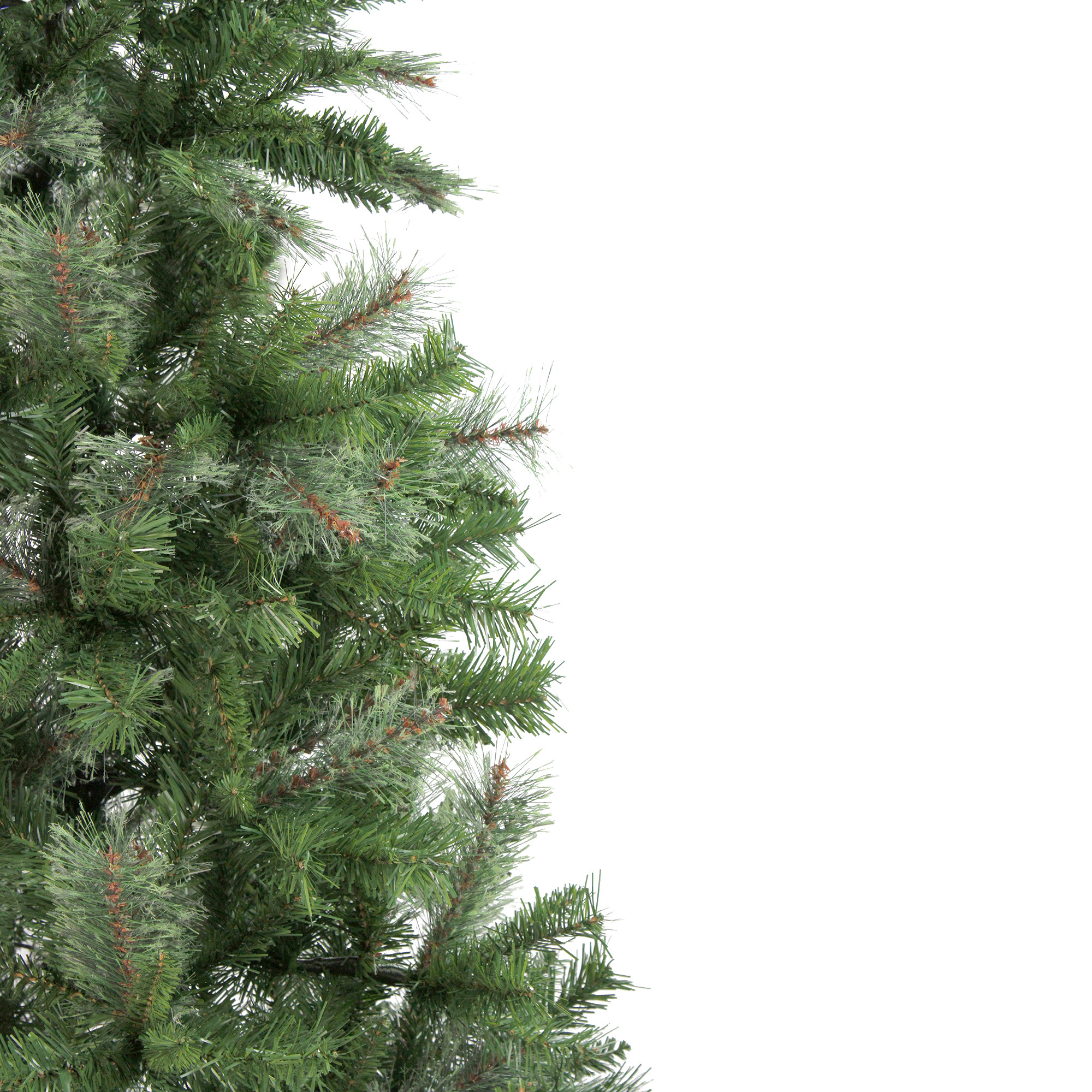 7.5 ft Medium Mixed Cashmere Pine Artificial Christmas Tree - Unlit ...