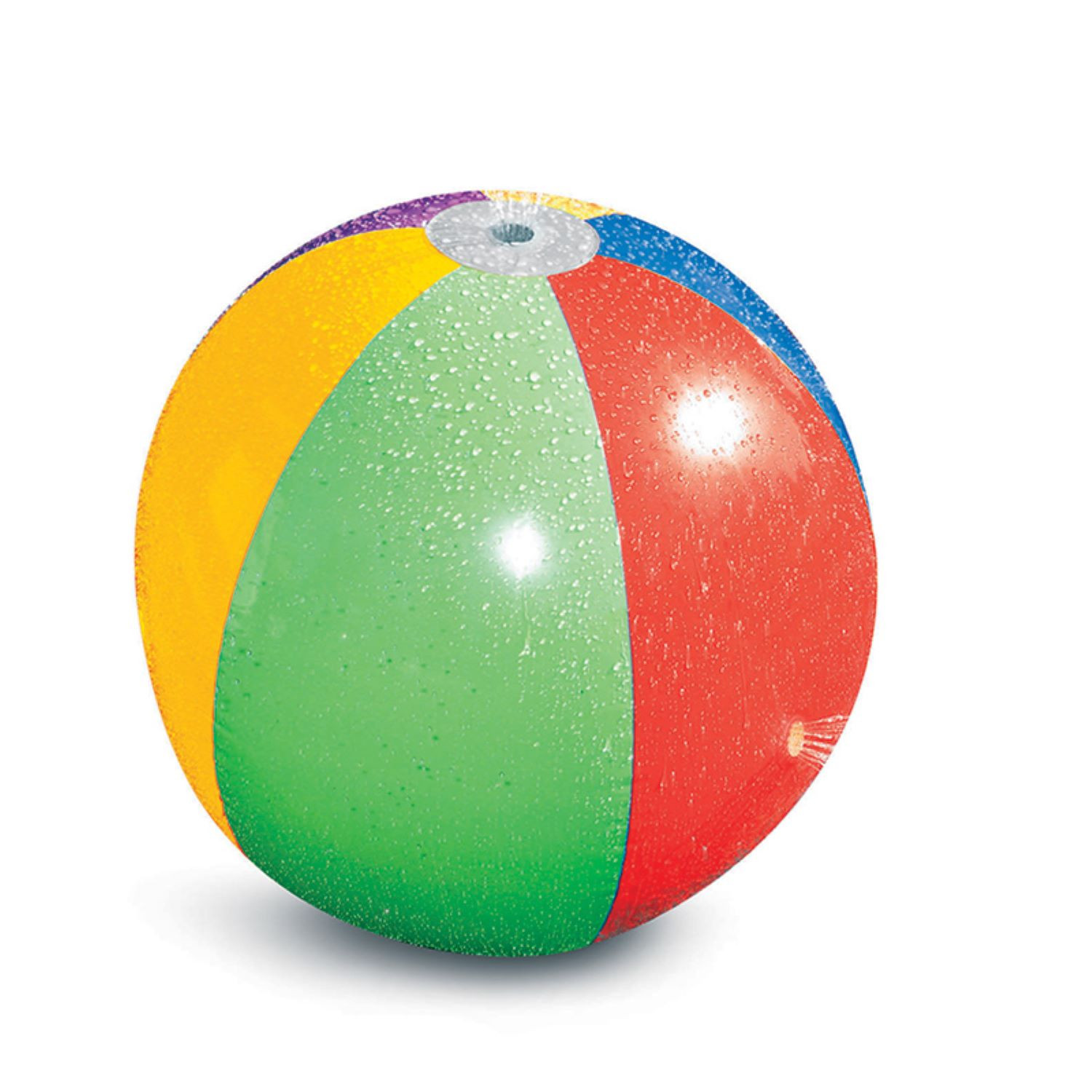 35" Inflatable Vibrantly Colored 6-Panel Splash & Spray Ball ...