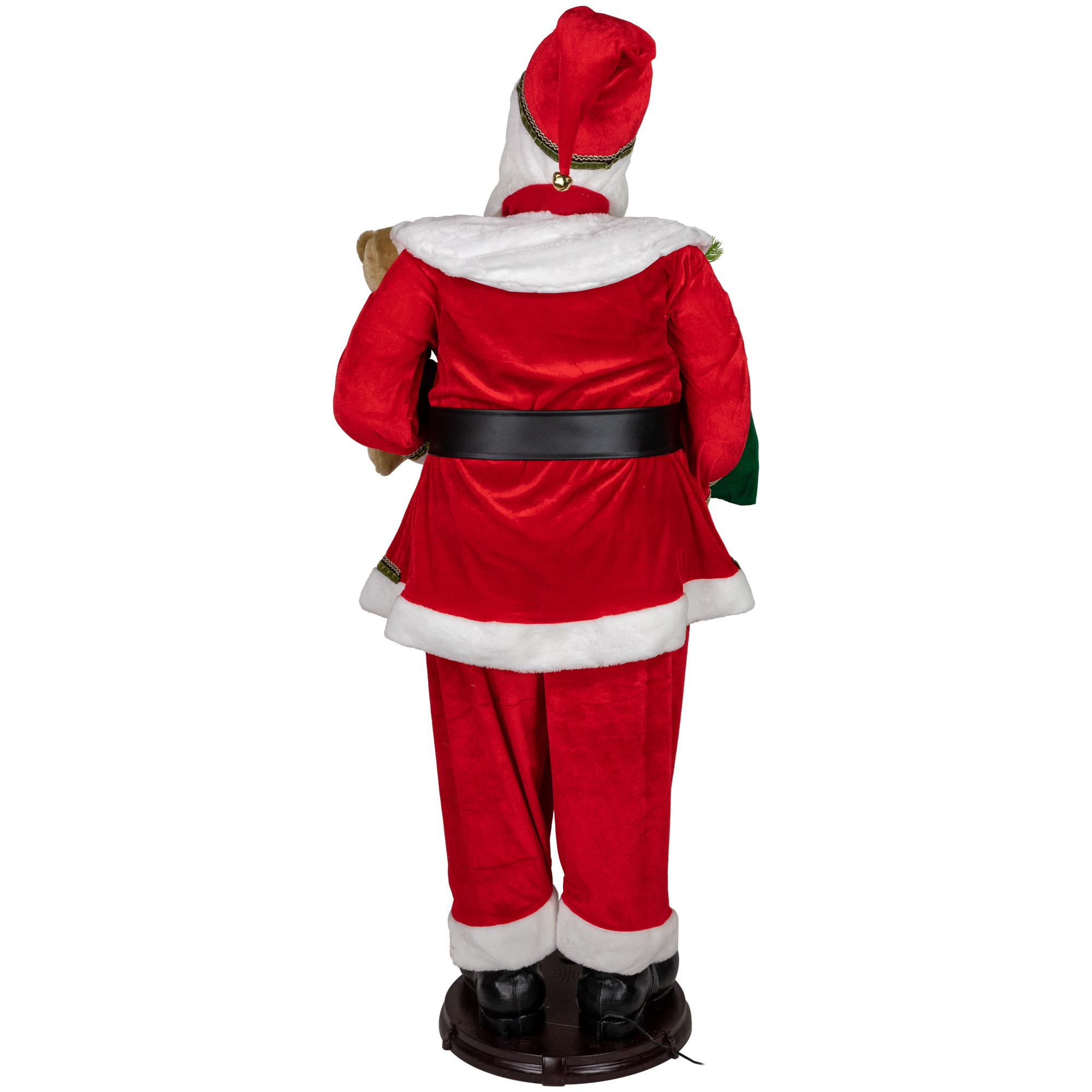 5' Deluxe Traditional Animated & Musical Dancing Santa Claus Christmas ...