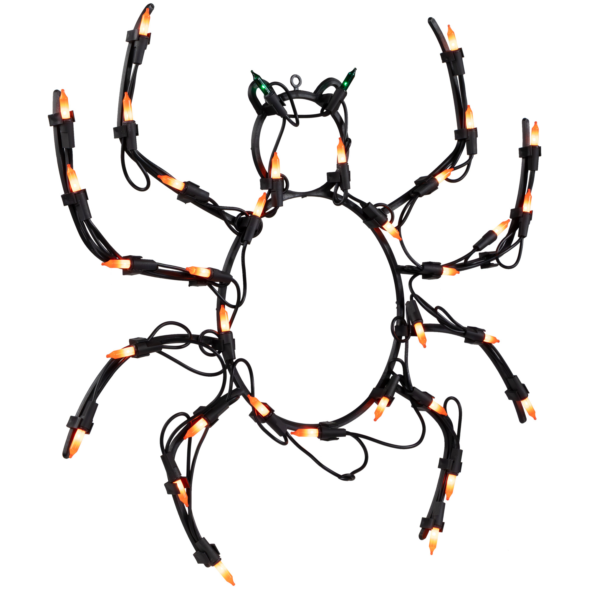 15" Lighted Spider Halloween Window Silhouette Decoration | Christmas ...