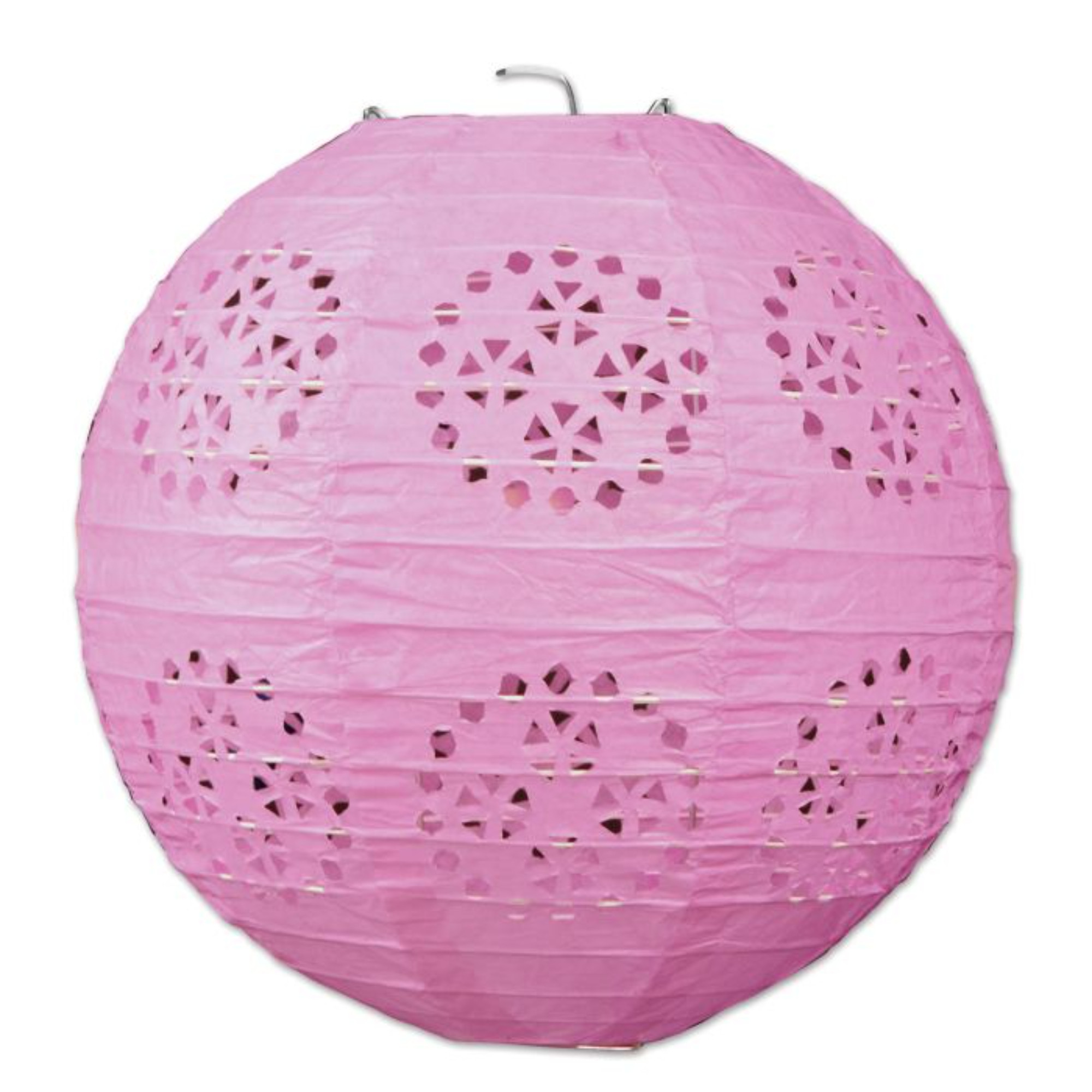 Club Pack of 18 Decorative Spring Pink Lace Paper Lanterns 8 ...