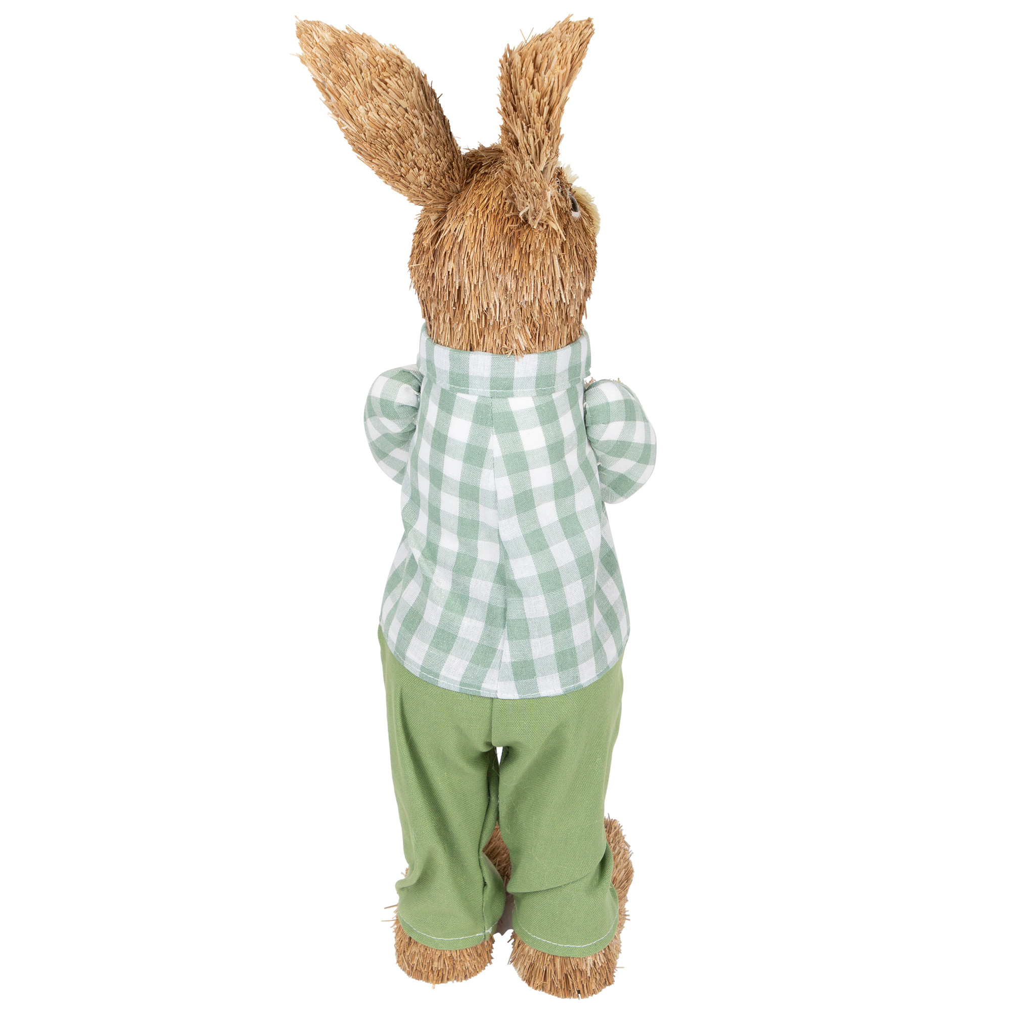 Spring Sisal Easter Bunny Rabbit Decoration with Carrot - 19 ...