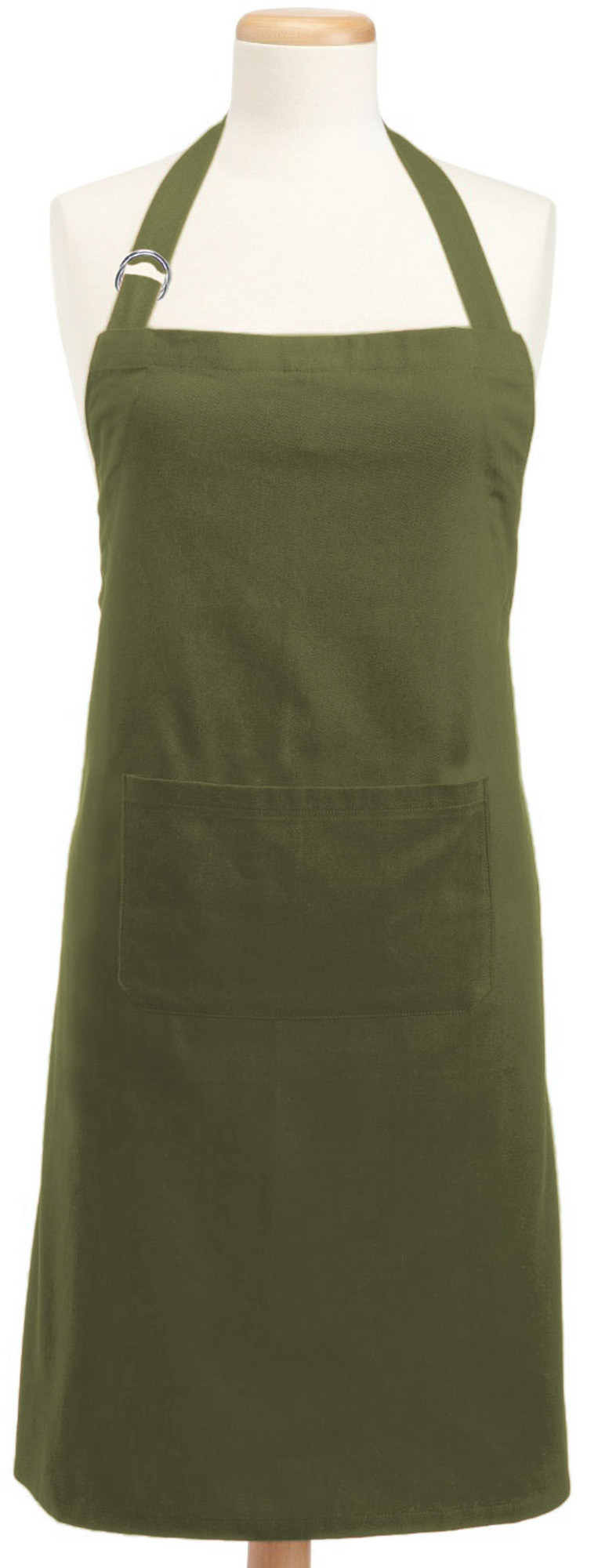 32" Green Apron with Adjustable Neck & Waist Ties | Christmas Central