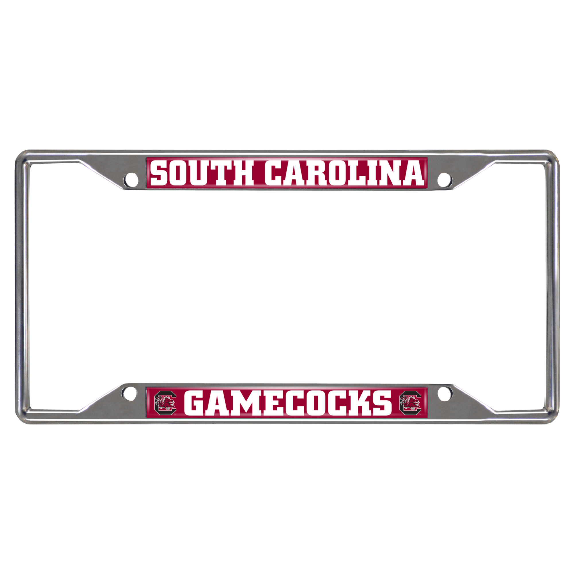 NCAA - Gamecocks License Plate Frame - 6.25"x12.25" | Christmas Central