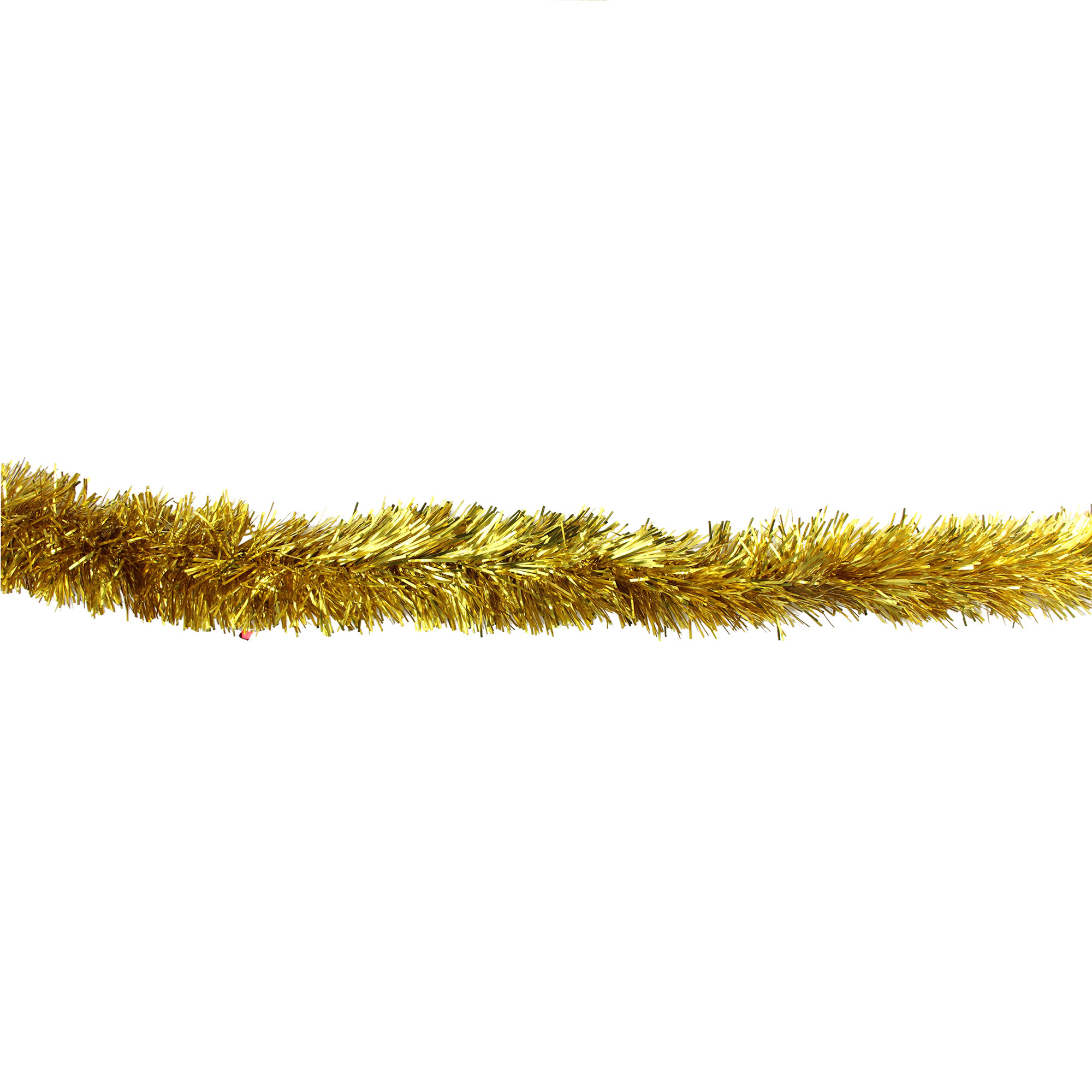 12' x 2.75" Deep Gold Traditional Artificial Christmas Garland - Unlit ...