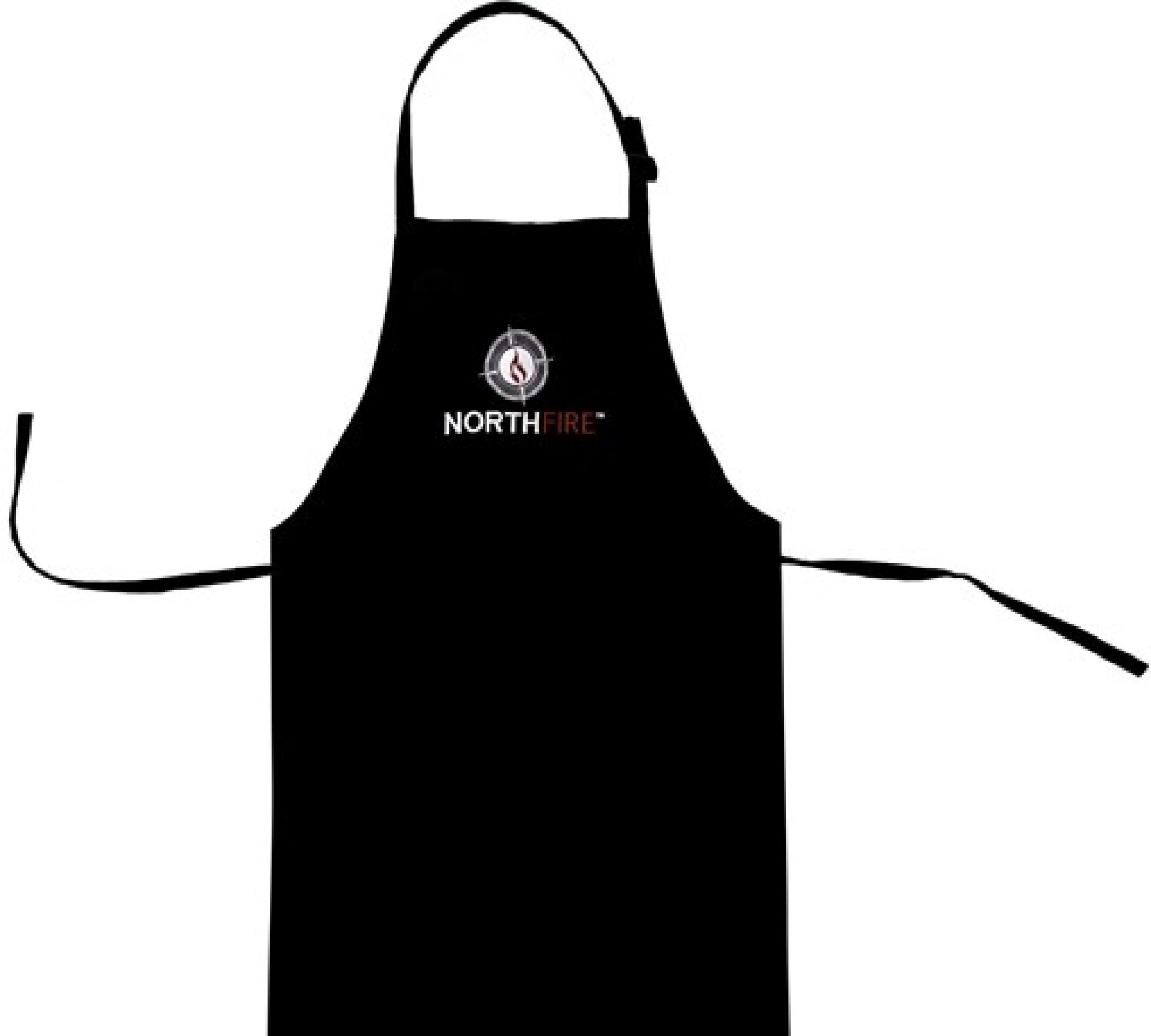 50” Black Heavy Duty 100% Cotton Northfire Cooking Apron | Christmas ...