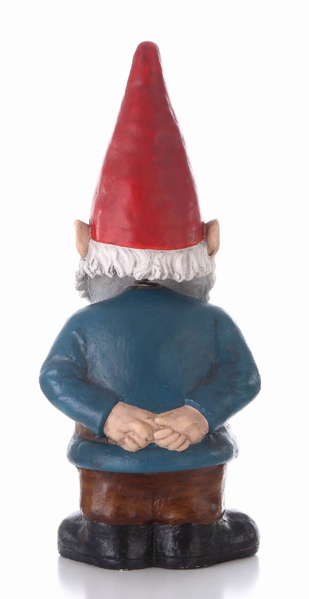 34" Bobblehead Gnome with Hands Behind His Back Garden Statue ...