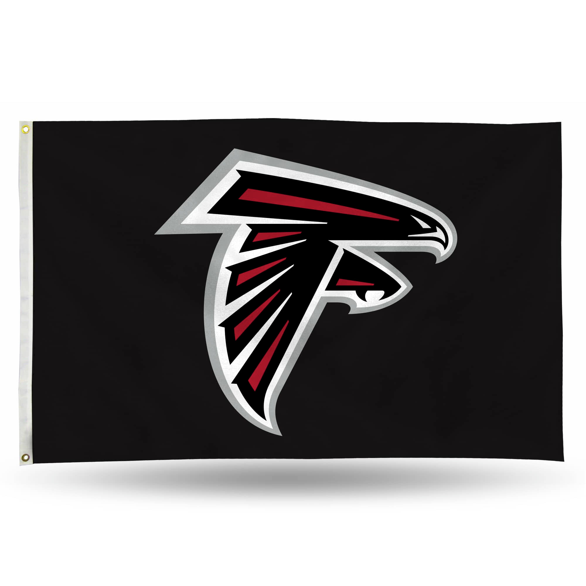 3' x 5' Black & Red NFL Atlanta Falcons Rectangular Banner Flag ...