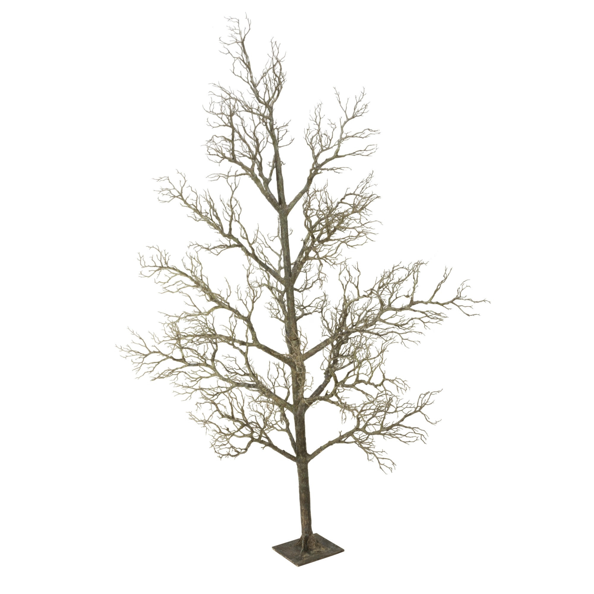 96" Brown & Gray Large Artificial Deadwood Twig Tree Standing Decor ...