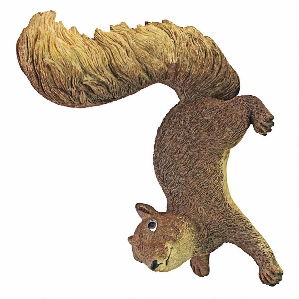 8" Hanging Squirrel Hand Painted Outdoor Garden Statue | Christmas Central
