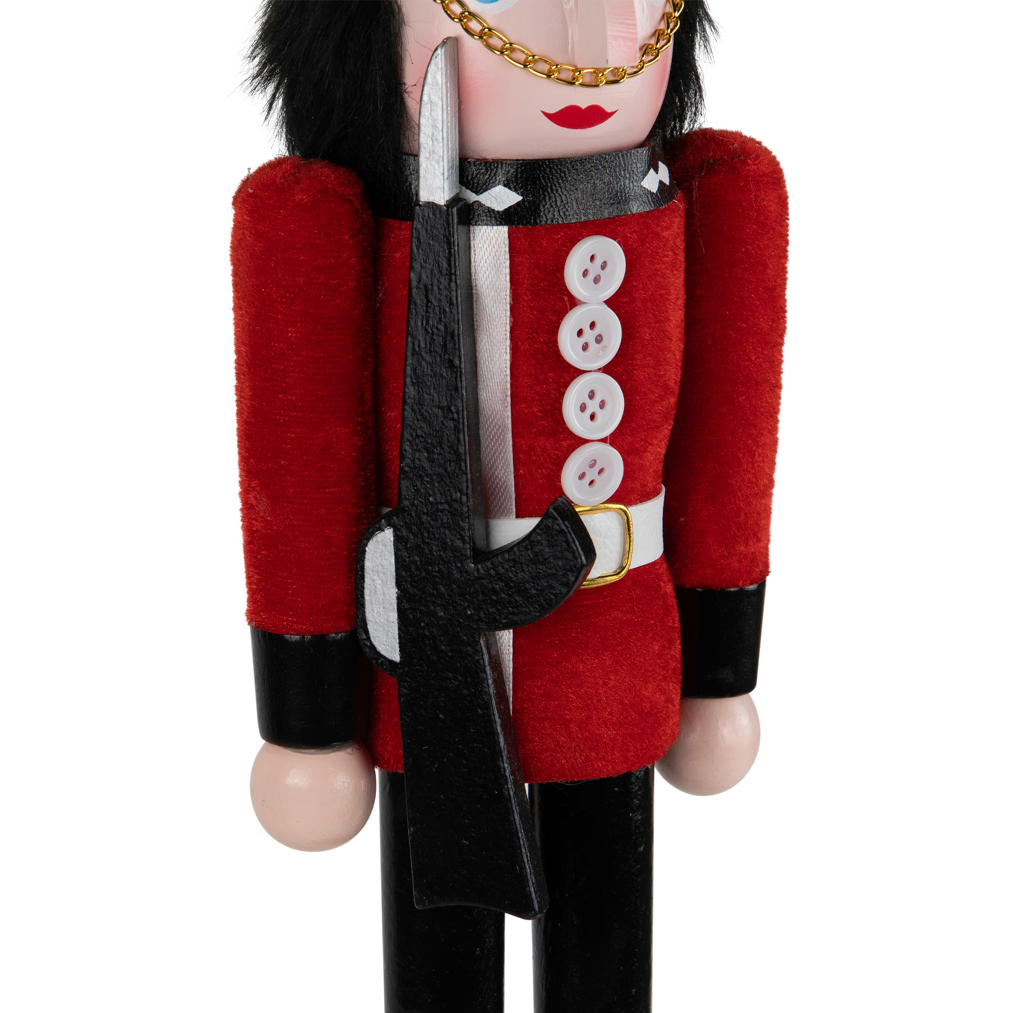 Royal Guard Christmas Nutcracker Figure - 14" - Red & Black | Christmas ...