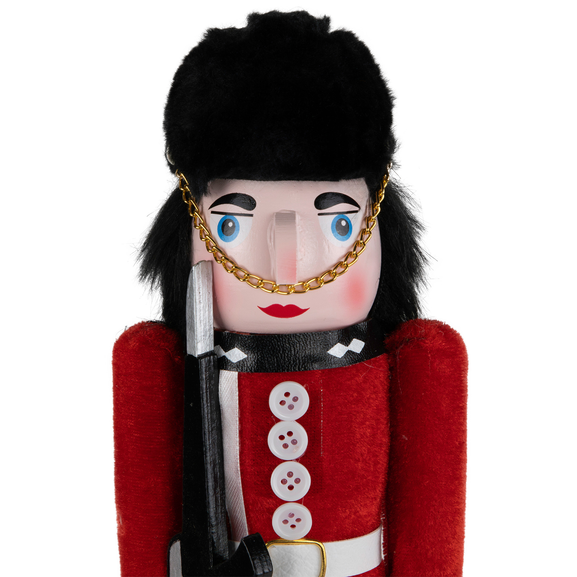 Royal Guard Christmas Nutcracker Figure - 14" - Red & Black | Christmas ...
