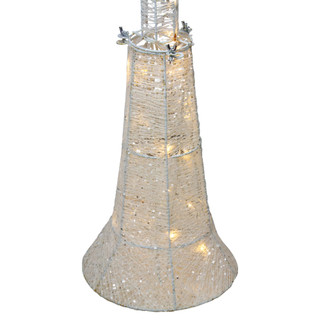 48" Cool White LED Lighted Christmas Outdoor Lamp Post | Christmas Central