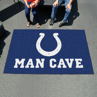 59.5" x 94.5" Blue NFL Indianapolis Colts "Man Cave" Area Rug ...