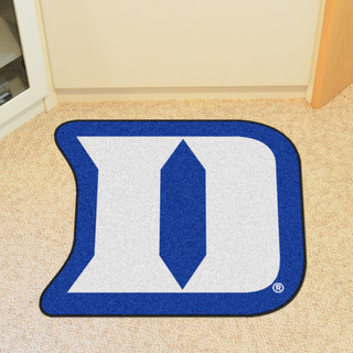 NCAA Duke University Blue Devils Mascot Novelty Logo Shaped Area Rug ...