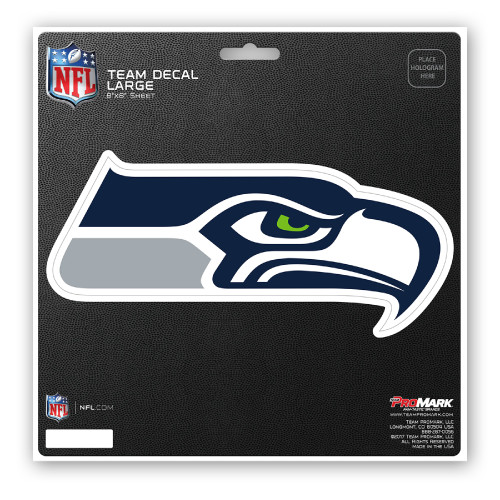 8" NFL Seattle Seahawks Large Decal Sticker | Christmas Central