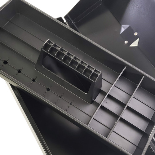 16.25" NFL Las Vegas Raiders Steel Tool Box | Christmas Central