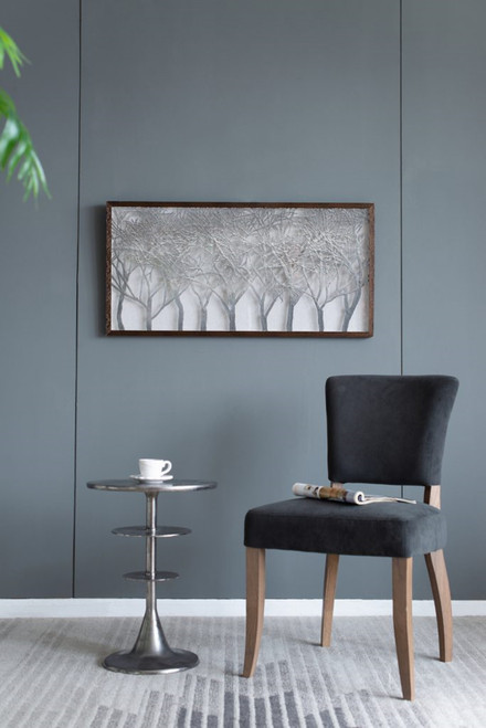Rectangular Giotto Forest Shadow Box Wall Decoration - 39.5" - Gray ...