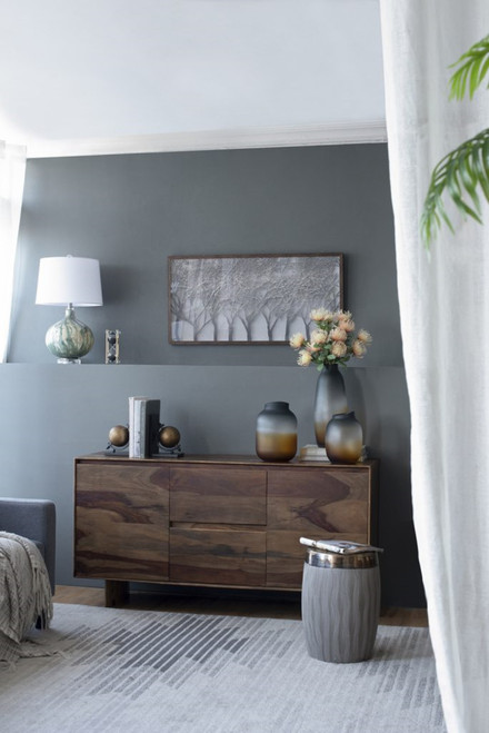 Rectangular Giotto Forest Shadow Box Wall Decoration - 39.5" - Gray ...