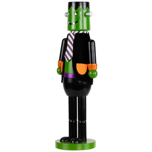 Frankenstein's Monster Halloween Nutcracker - 10.5" - Green & Black ...