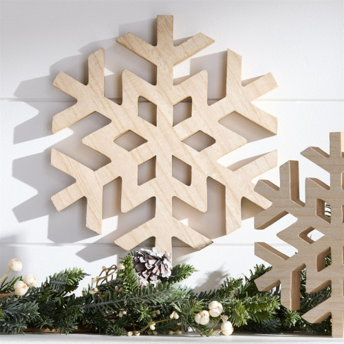 Snowflake Christmas Tabletop Decorations - 12" - Set of 2 | Christmas ...