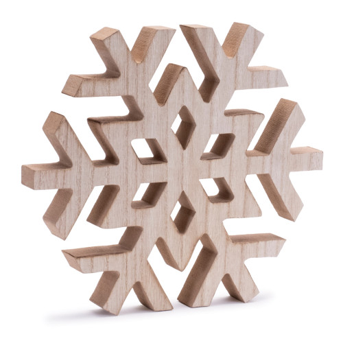 Snowflake Christmas Tabletop Decorations - 12" - Set of 2 | Christmas ...