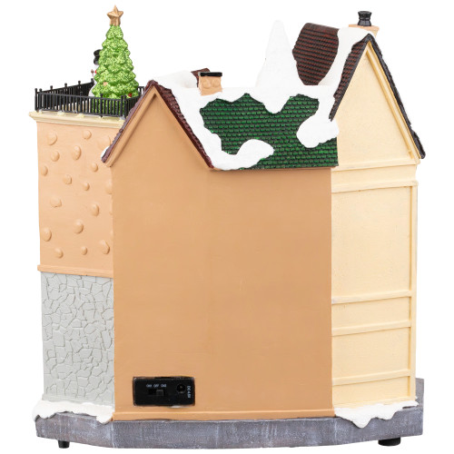 LED Lighted & Musical Christmas City Toy Shop Village Display Piece ...