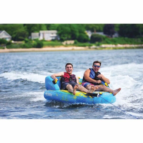 Inflatable Boomerang 2-Person Towable Water Raft - 64" - Blue ...