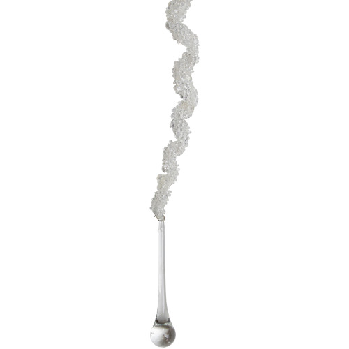 36" Clear Spiral Winter Icicle Drop Christmas Ornament | Christmas Central