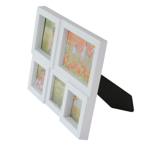 Multi-Sized Photo Collage Picture Frame - 11.5" - White | Christmas Central