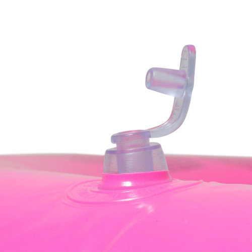 24" Classic Bright Pink Inflatable Swimming Pool Inner Tube Ring Float ...