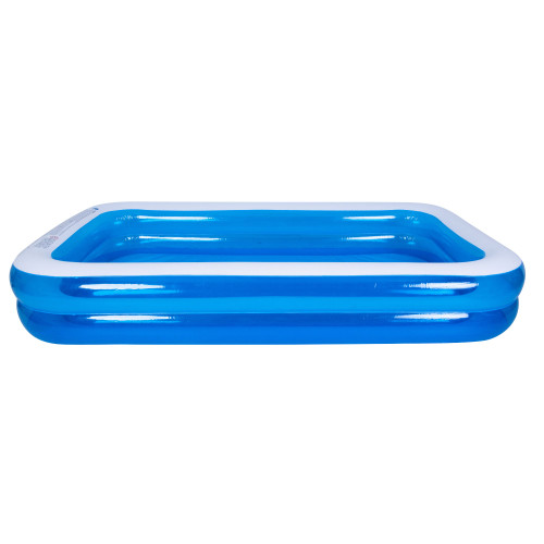 10' Blue & White Inflatable Rectangular Swimming Pool | Christmas Central