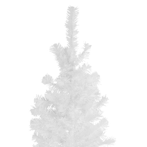 Slim White Winston Pine Artificial Christmas Tree - 6.5' - Unlit ...