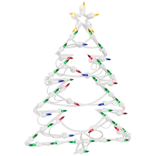 18" Lighted Christmas Tree Window Silhouette | Christmas Central