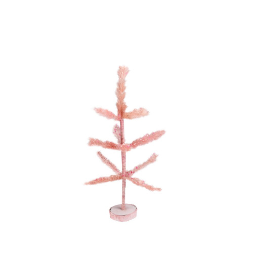 19" Pastel Pink Artificial Easter Tree - Unlit | Christmas Central