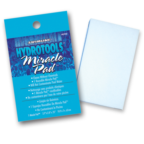 HydroTools Swimming Pool & Spa Miracle Cleaning Pad - 4.5" - Blue ...