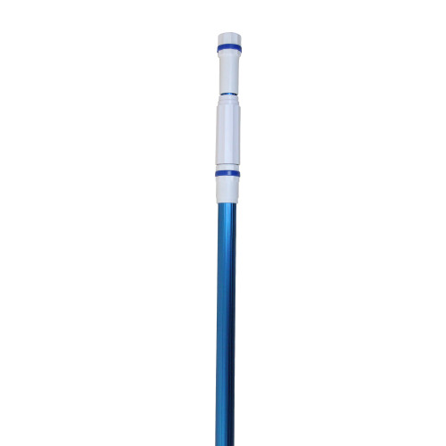 15.25' Blue Corrugated Adjustable Telescopic Pole for Vacuum Heads ...