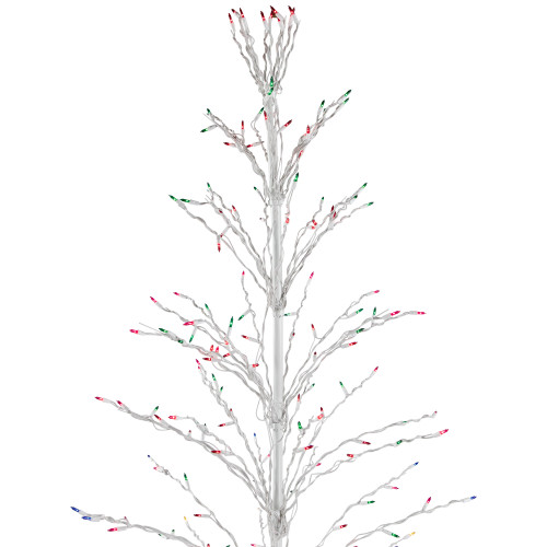 Pre-Lit Cascade Twig Tree Outdoor Christmas Decoration - 9 ...
