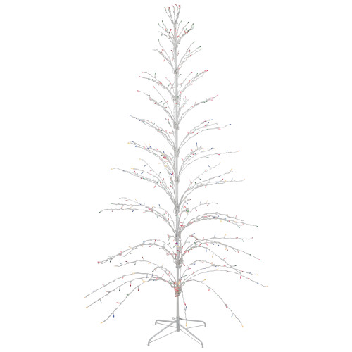 Pre-Lit Cascade Twig Tree Outdoor Christmas Decoration - 9 ...