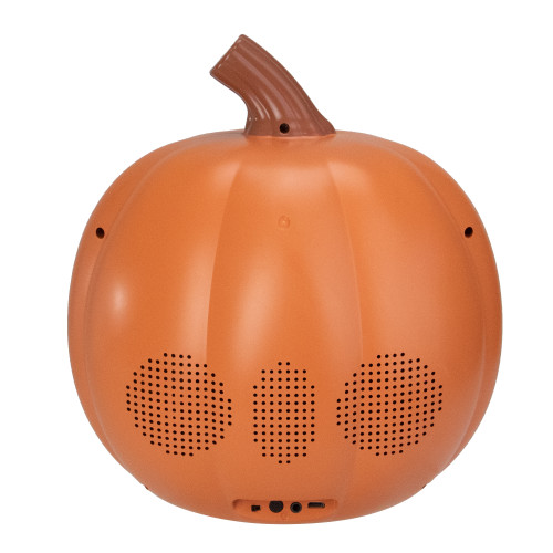 LED Lighted Dancing Flame Halloween Bluetooth Pumpkin Speaker - 9 ...