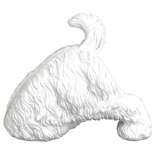 12" Highland Terrier Digging Dog Outdoor Garden Statue | Christmas Central