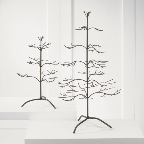 36" Brown Mahogany Ornamental Artificial Tree - Unlit | Christmas Central