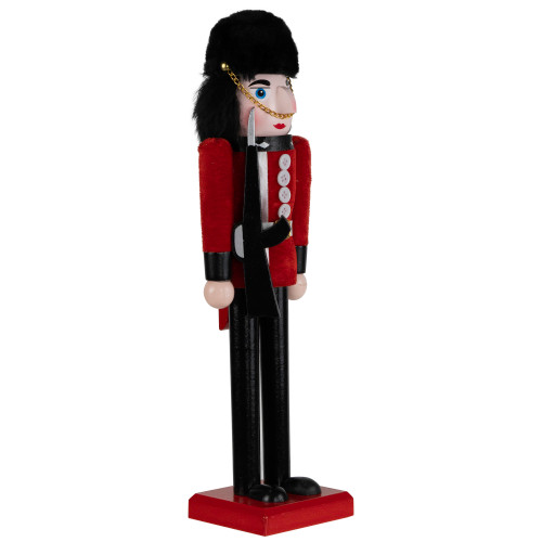 Royal Guard Christmas Nutcracker Figure - 14" - Red & Black | Christmas ...