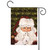 Red & White Secret Santa Christmas Outdoor Rectangular Mini Garden Flag ...