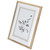 Wooden Picture Frames for 5" x 7" Photo - Natural & White - Set of 4 ...