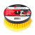 4" Yellow & Black Contemporary Soft Brush for Dual Action Polisher ...