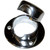 6" Silver Chrome Perko Rope & Chain Deck Pipe with Hinged Cover ...