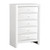 5-Dovetailed Drawer Solid Wooden Bedroom Chest - 48" - White ...